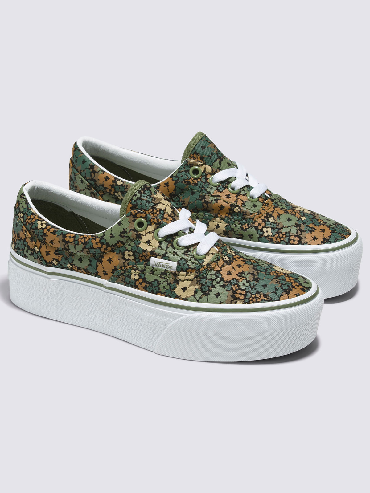 Zapatillas Era Stackform Camo Floral Loden Green -Vans Chile