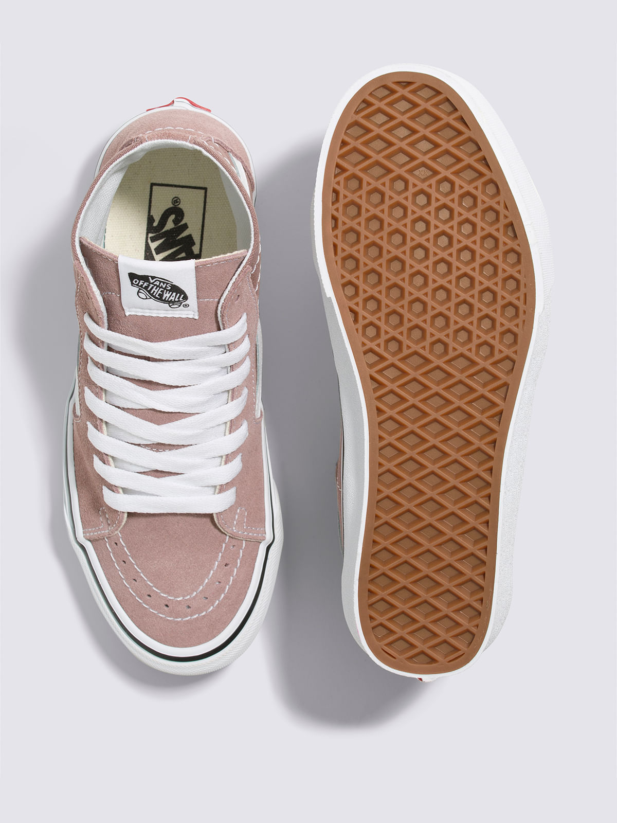 Zapatilla Urbana Unisex Sk8-Hi Tapered Rosa Claro Vans-Vans Chile