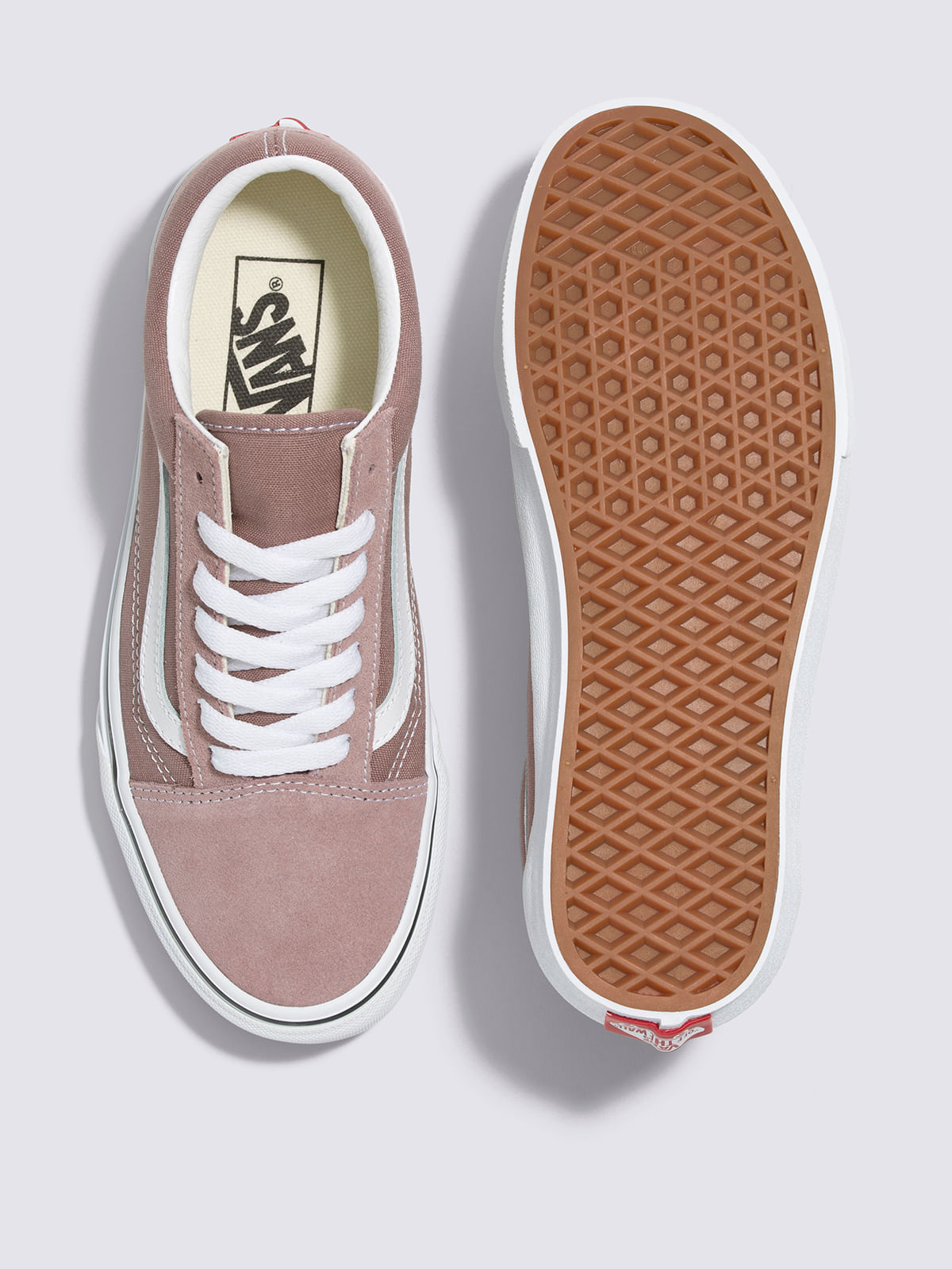 Zapatilla Urbana Unisex Old Skool Rosa Claro Vans-Vans Chile