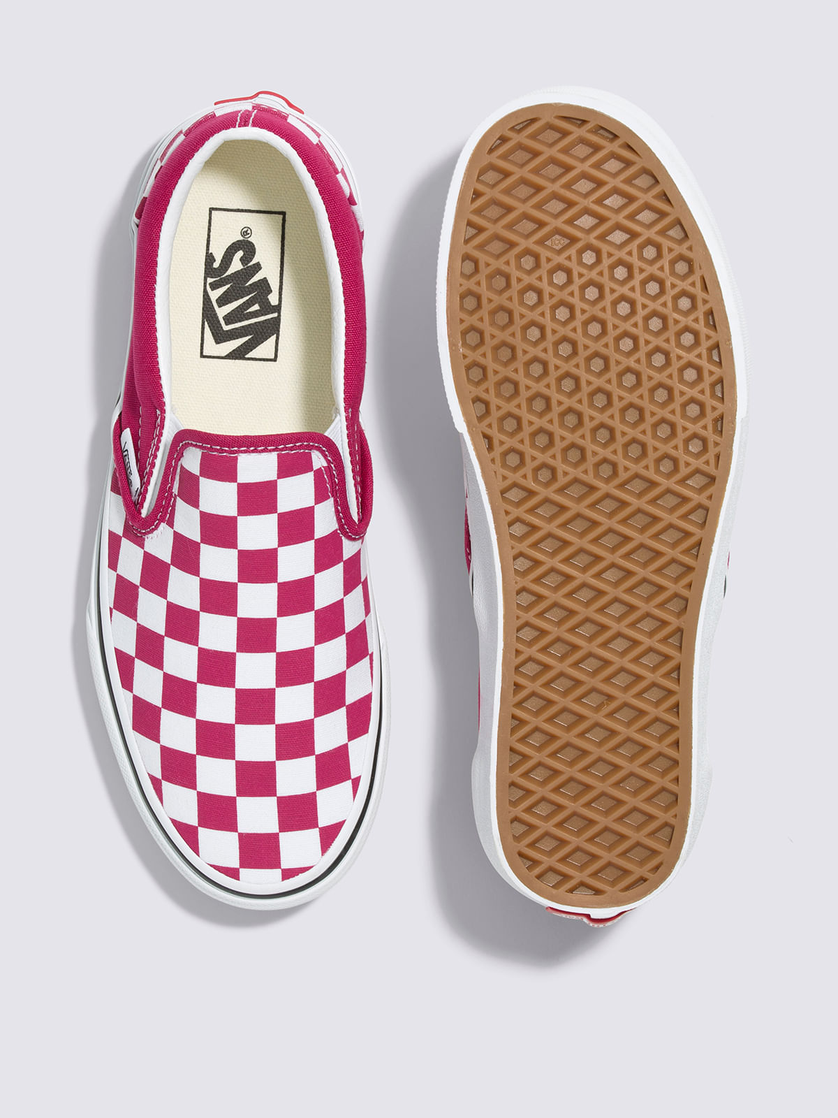 Zapatilla Urbana Unisex Classic Slip-On Rojo Vans-Vans Chile