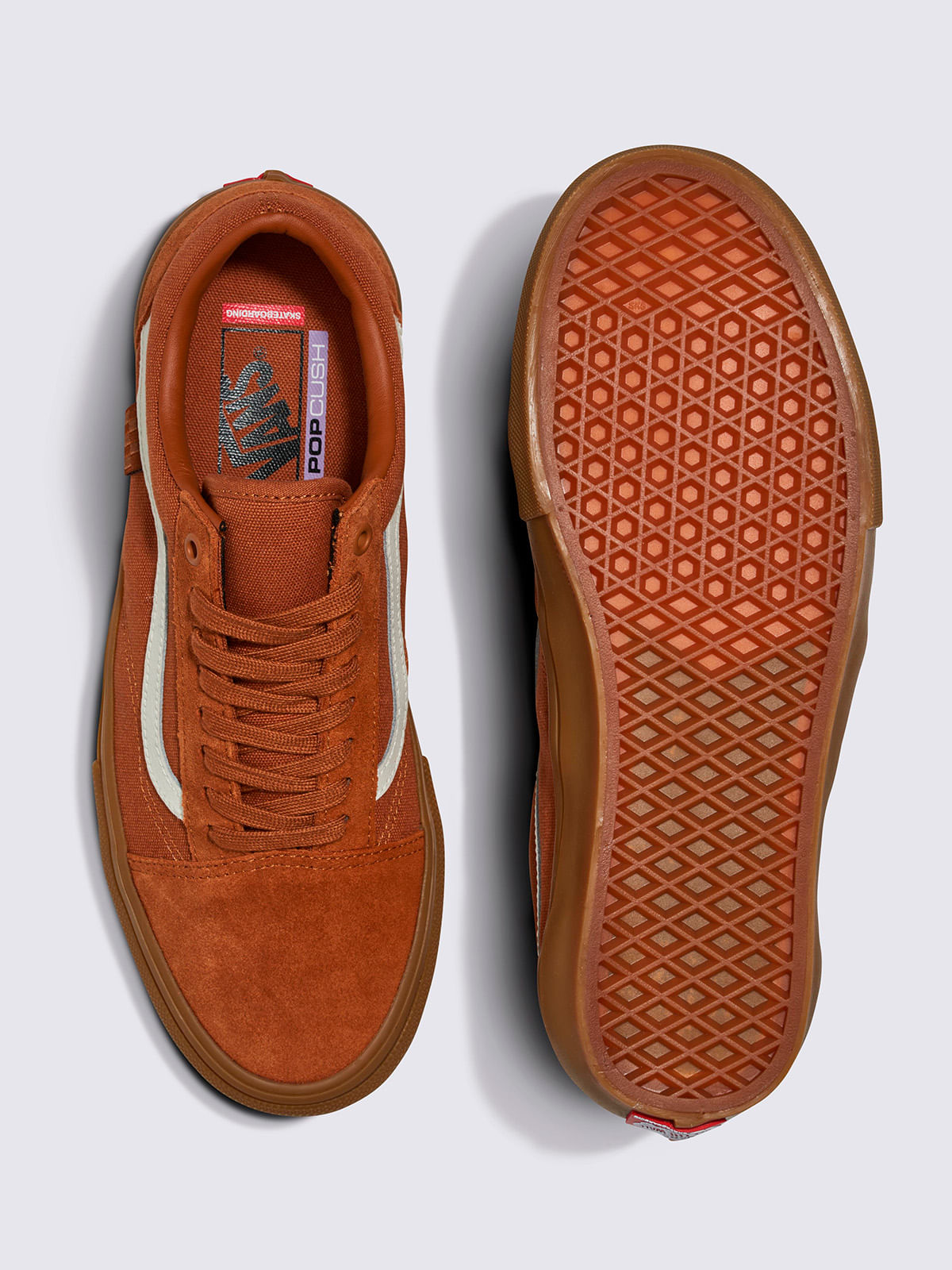 Zapatilla Skate Hombre Skate Old Skool Café Claro Vans-Vans Chile