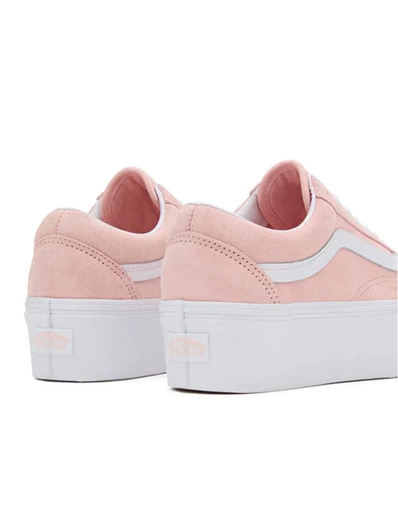 Zapatilla Urbana Mujer Old Skool Stackform Rosa Claro Vans-Vans Chile