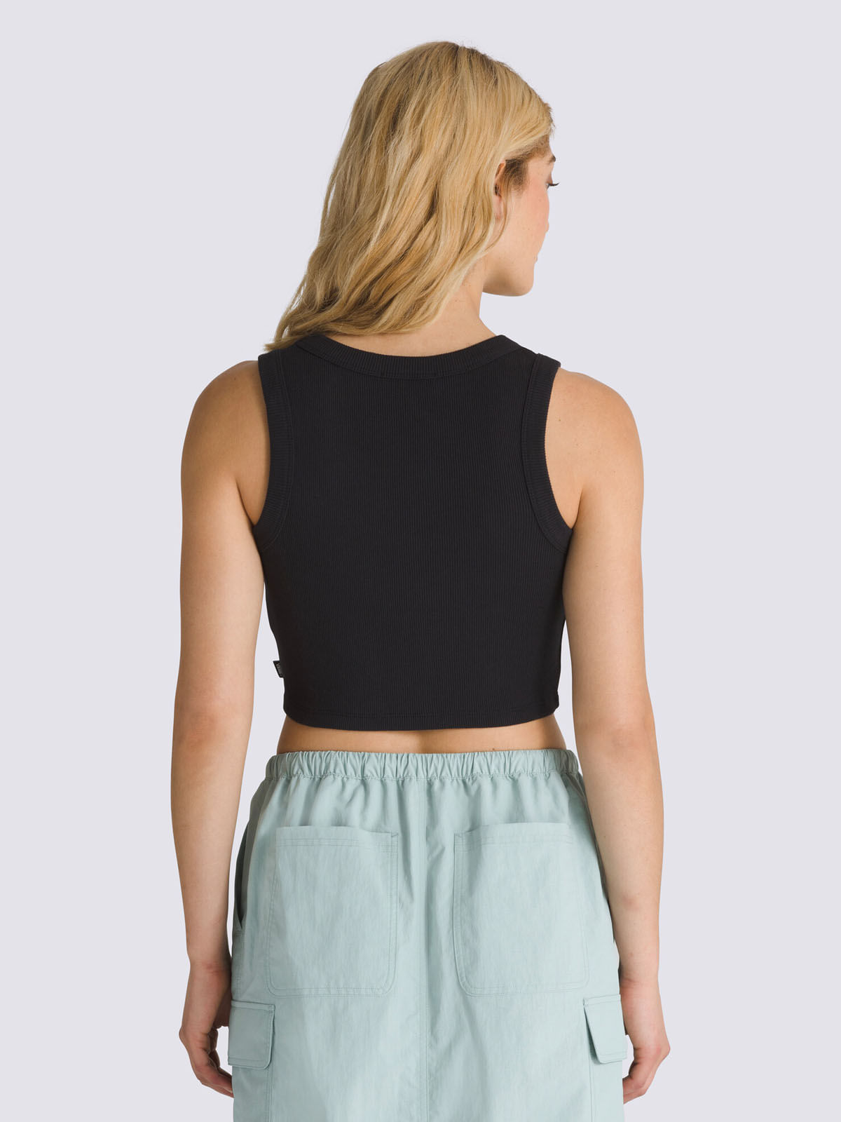 Polera Sin Mangas Mujer Drew Rib Tank Negro Vans-Vans Chile - Vans ...