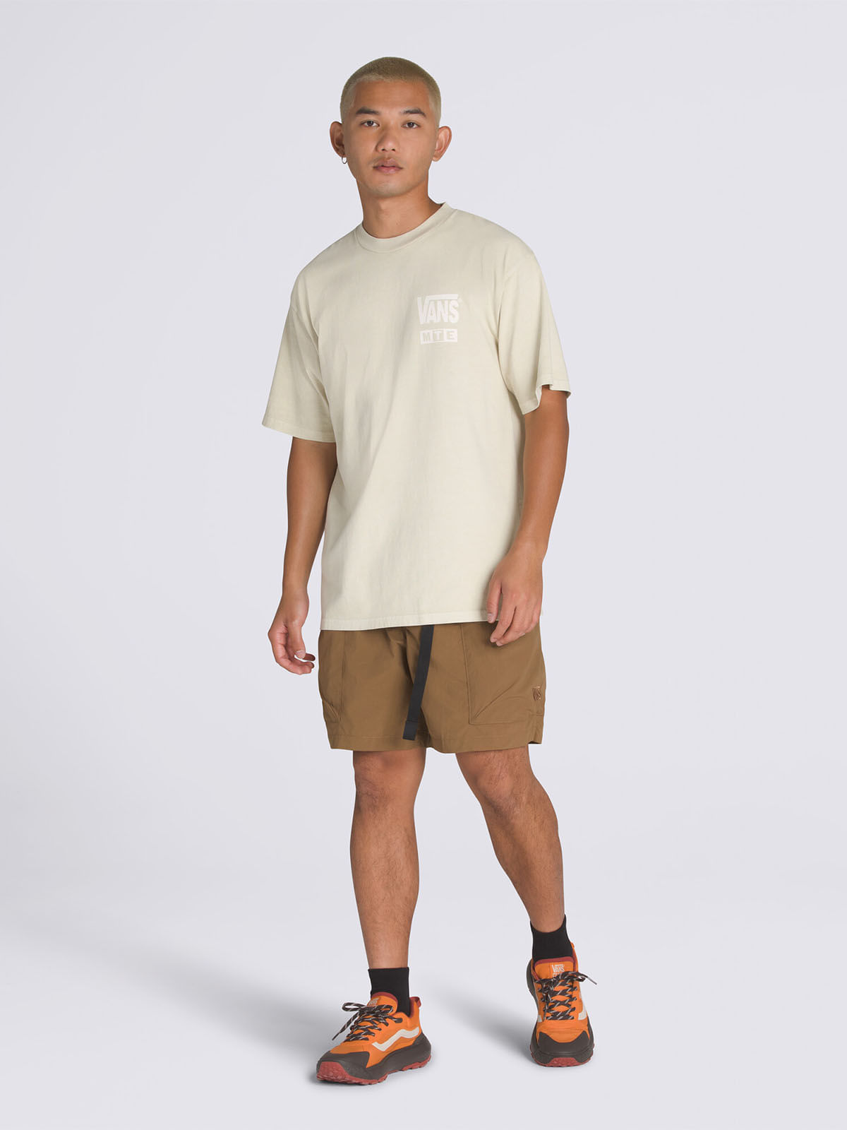 Polera M/C Hombre Mte Sabertooth Ss Te Beige Vans-Vans Chile - Vans ...